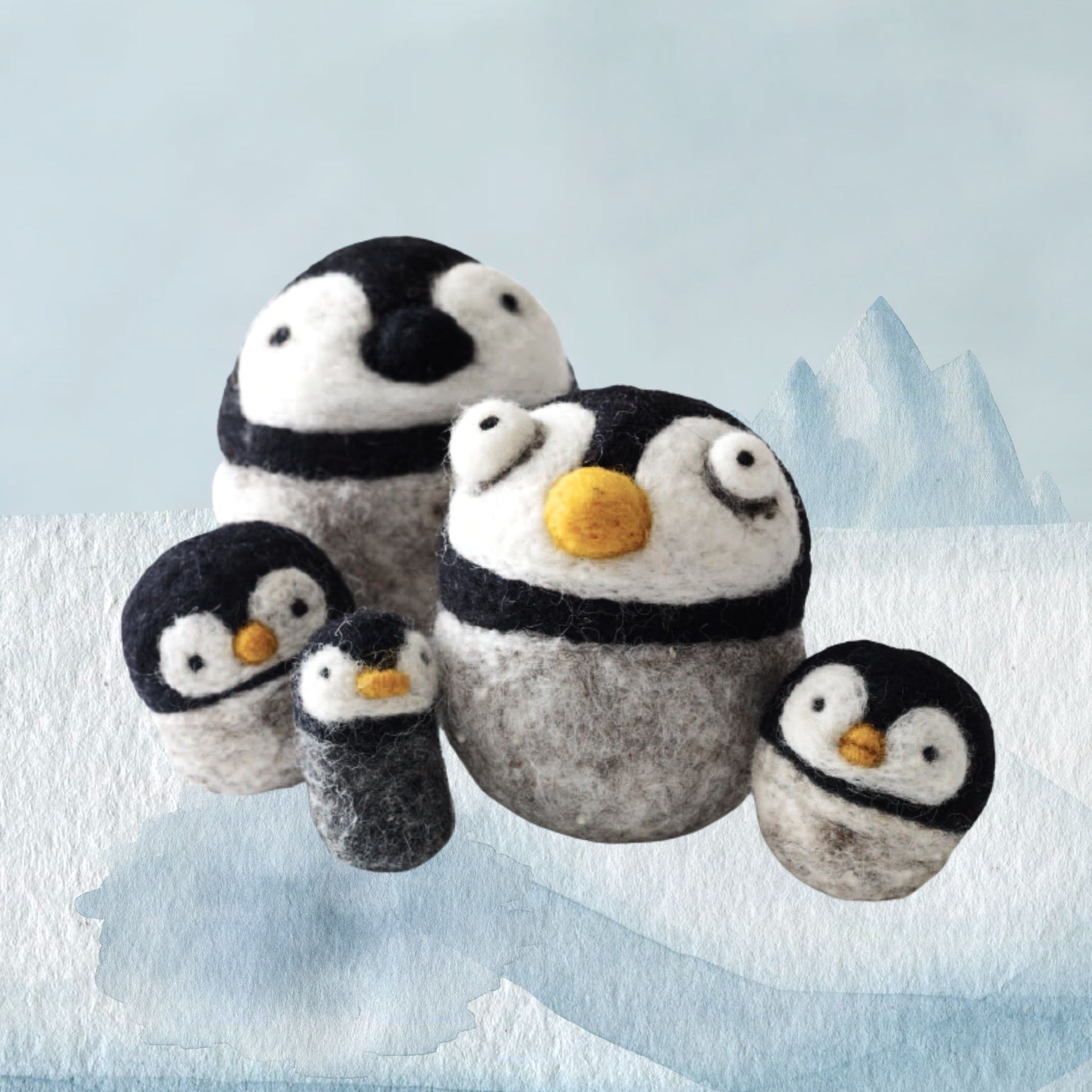 Needle Felting Penguin Kit – Woolbuddy